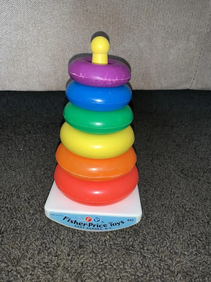 Behold: the Fisher Price Rock-a-Stack | Scrolller