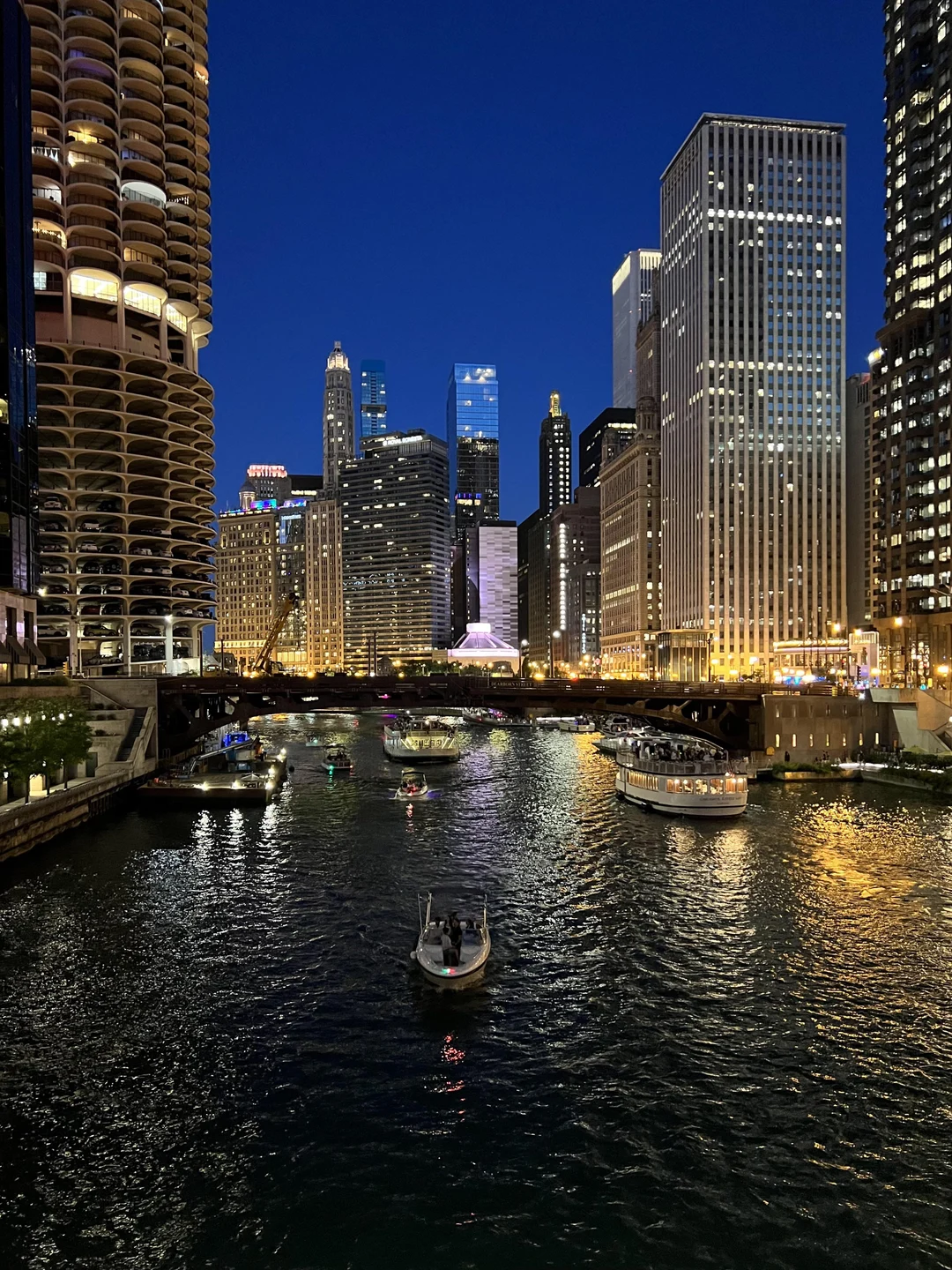 Chicago all lit up | Scrolller