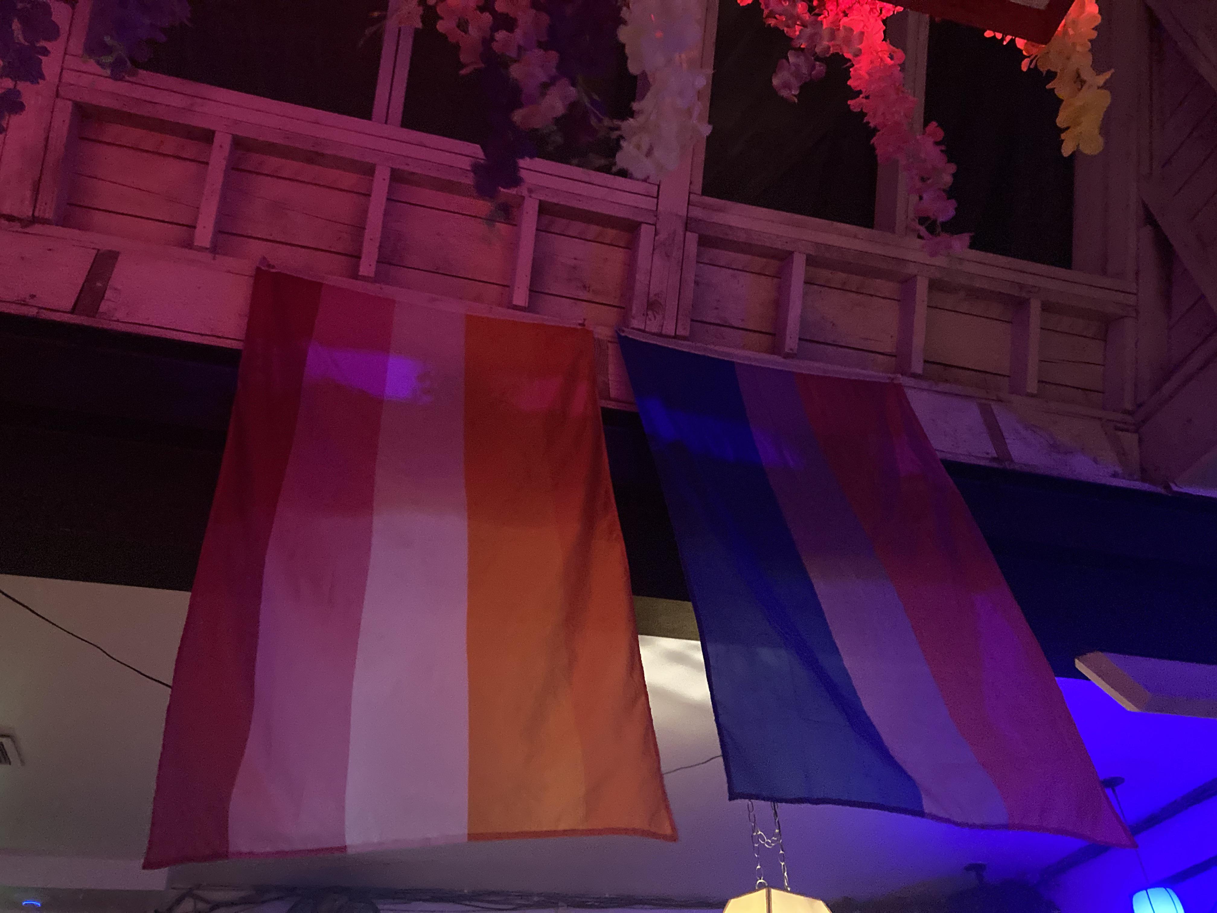 A bi flag at gay bar | Scrolller