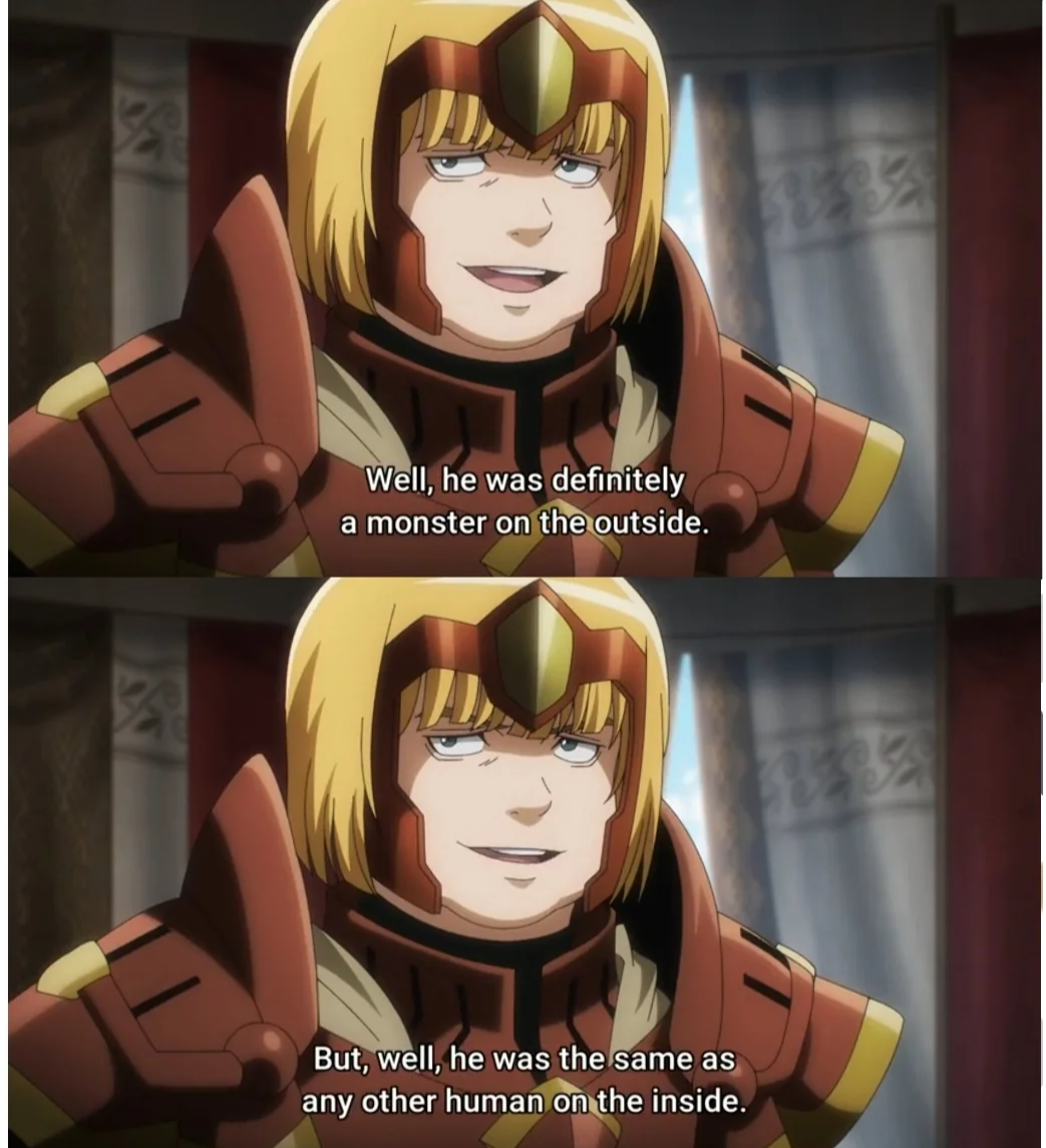 King Zanac was the only person who recognized Ainz as a human | Scrolller