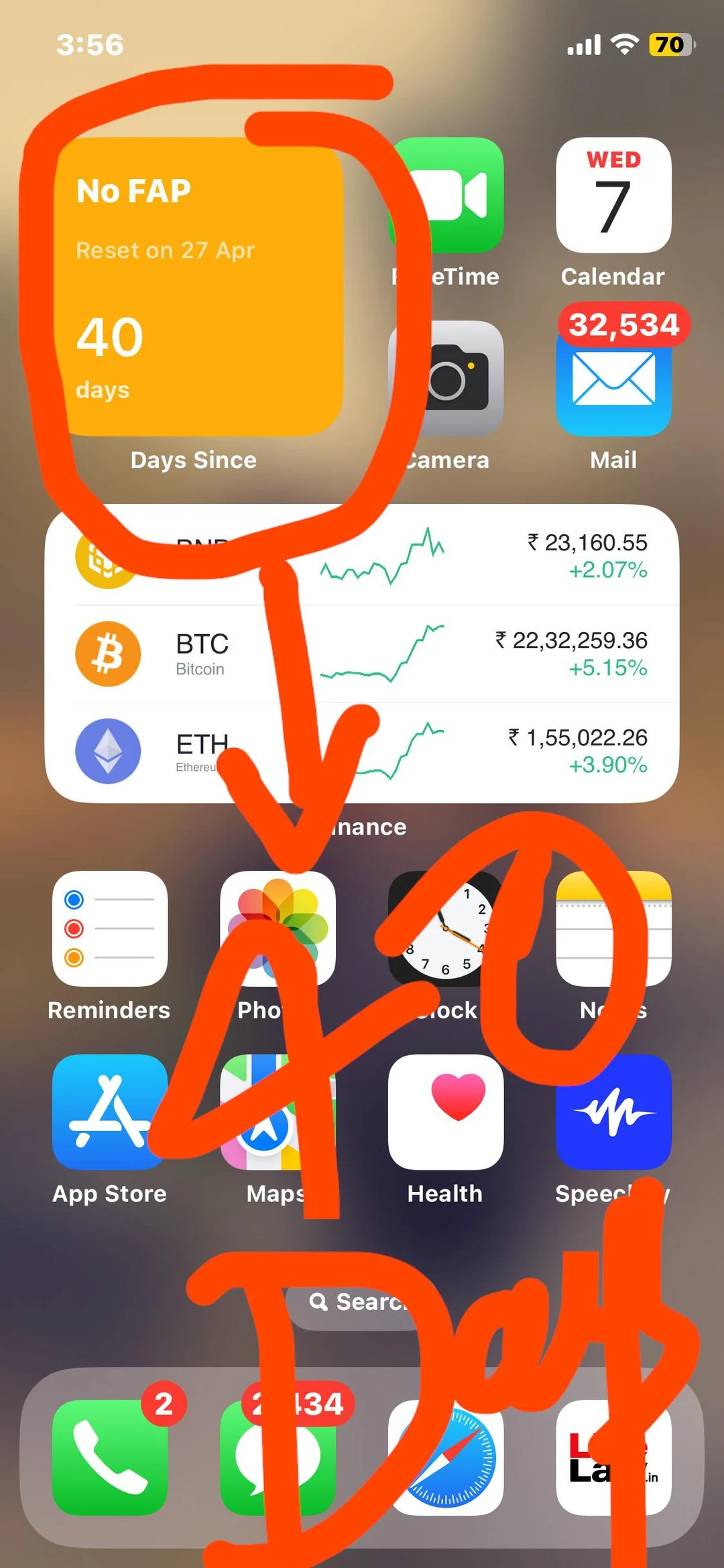 WOHOOO!40 days complete. | Scrolller