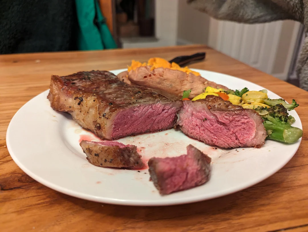 First ever reverse sear | Scrolller