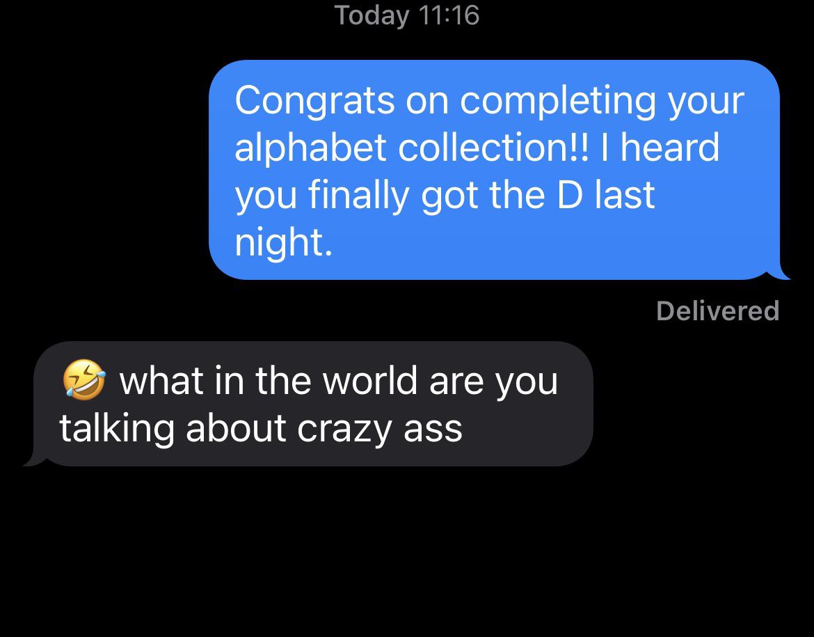 All the letters | Scrolller