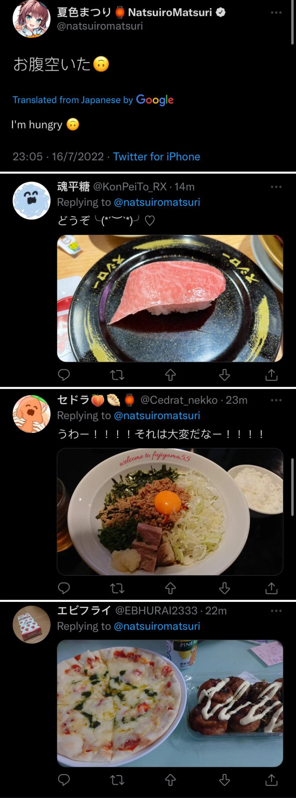 Typical Matsuri fan base interaction | Scrolller