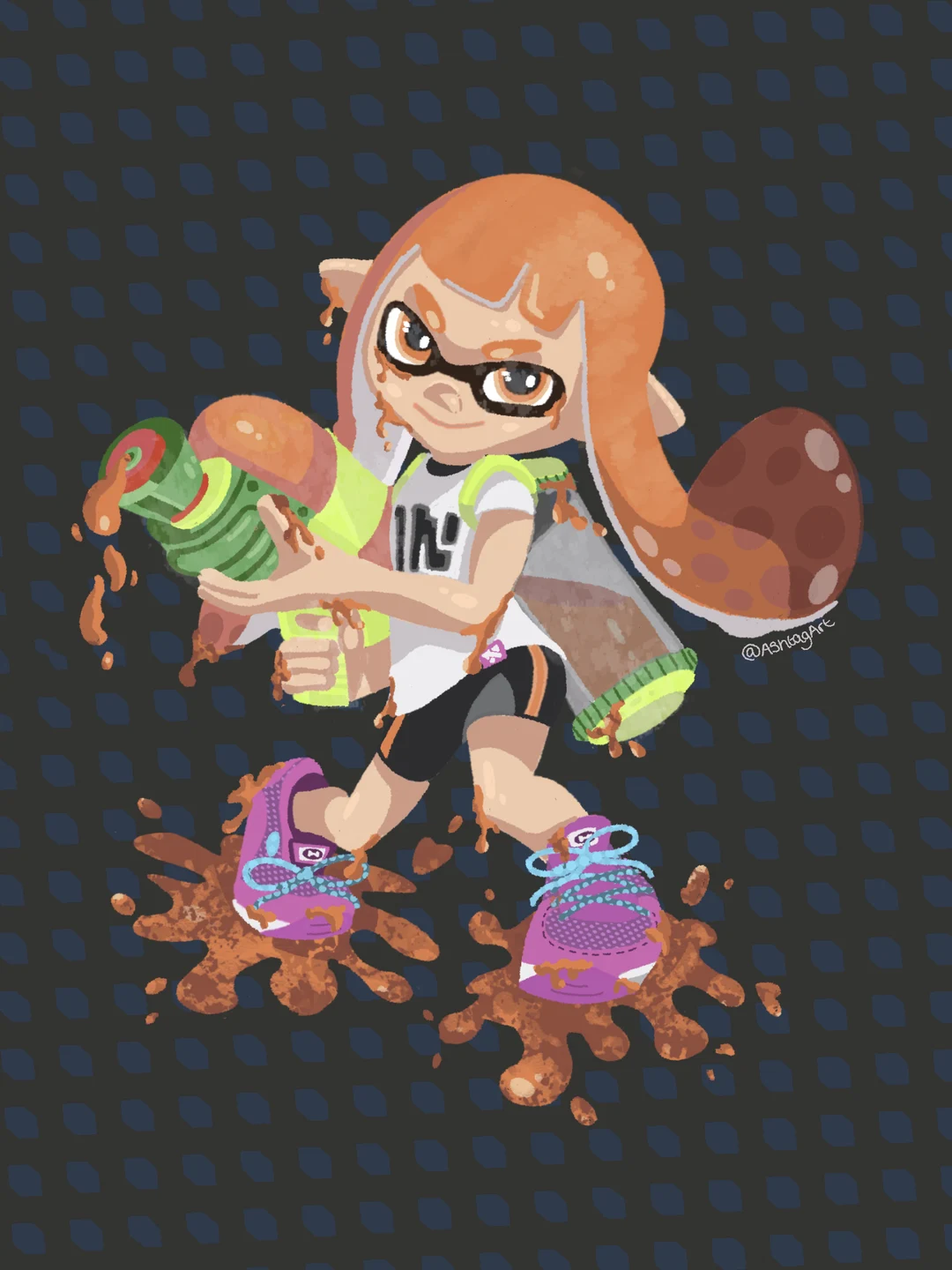 Happy (late) birthday splatoon! (OC) | Scrolller