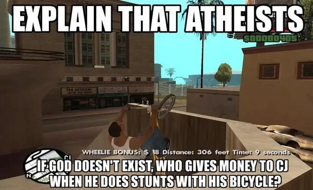 Explain that atheists | Scrolller