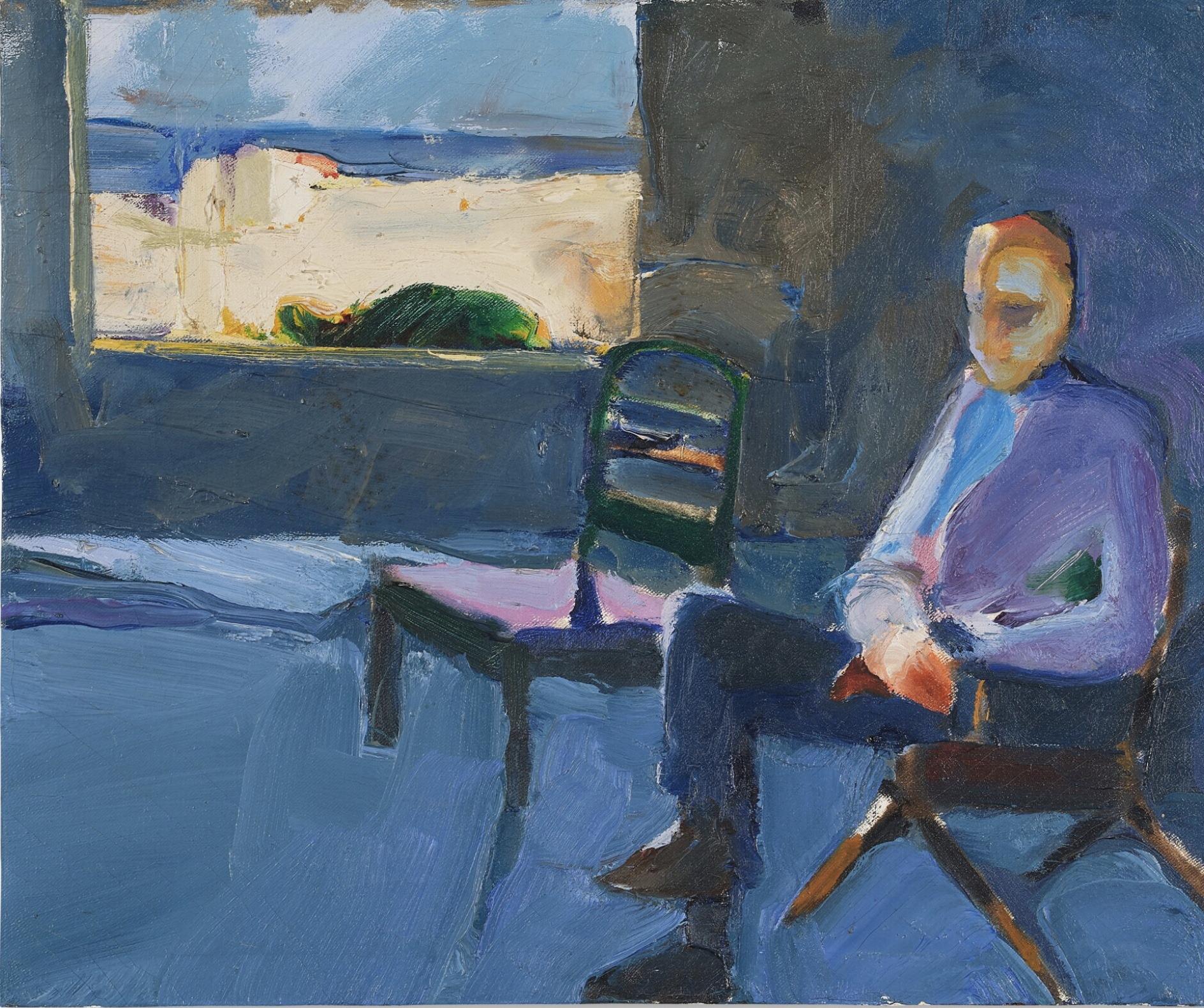 Richard Diebenkorn, Seated Man - Window View (1956) | Scrolller