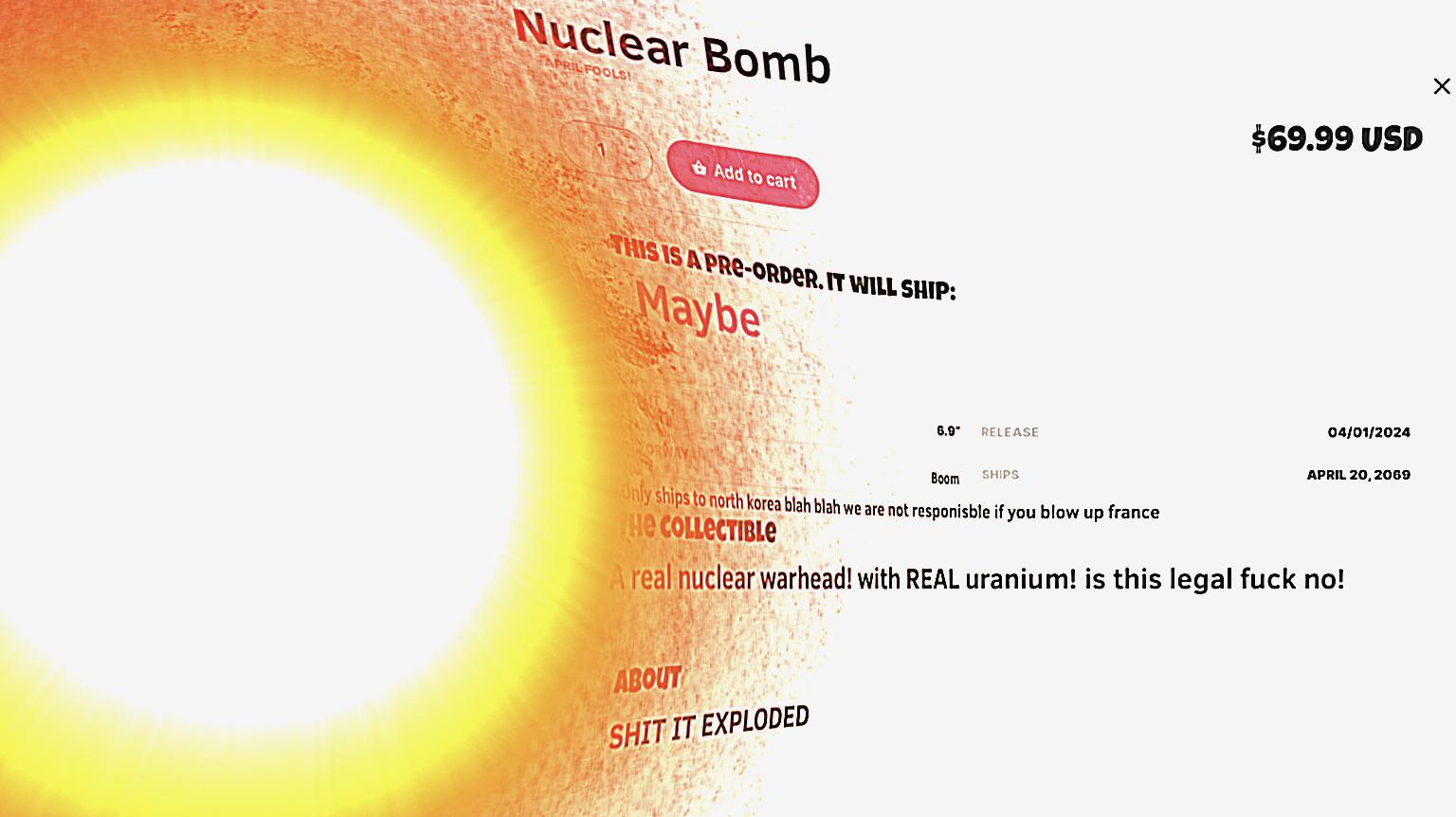 Nuclear bomb | Scrolller