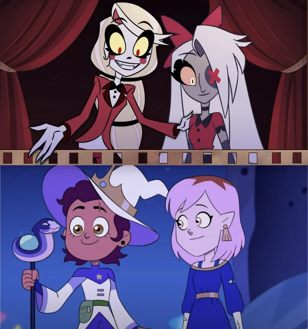 What if Charlie & Vaggie interacted with Luz & Amity? | Scrolller