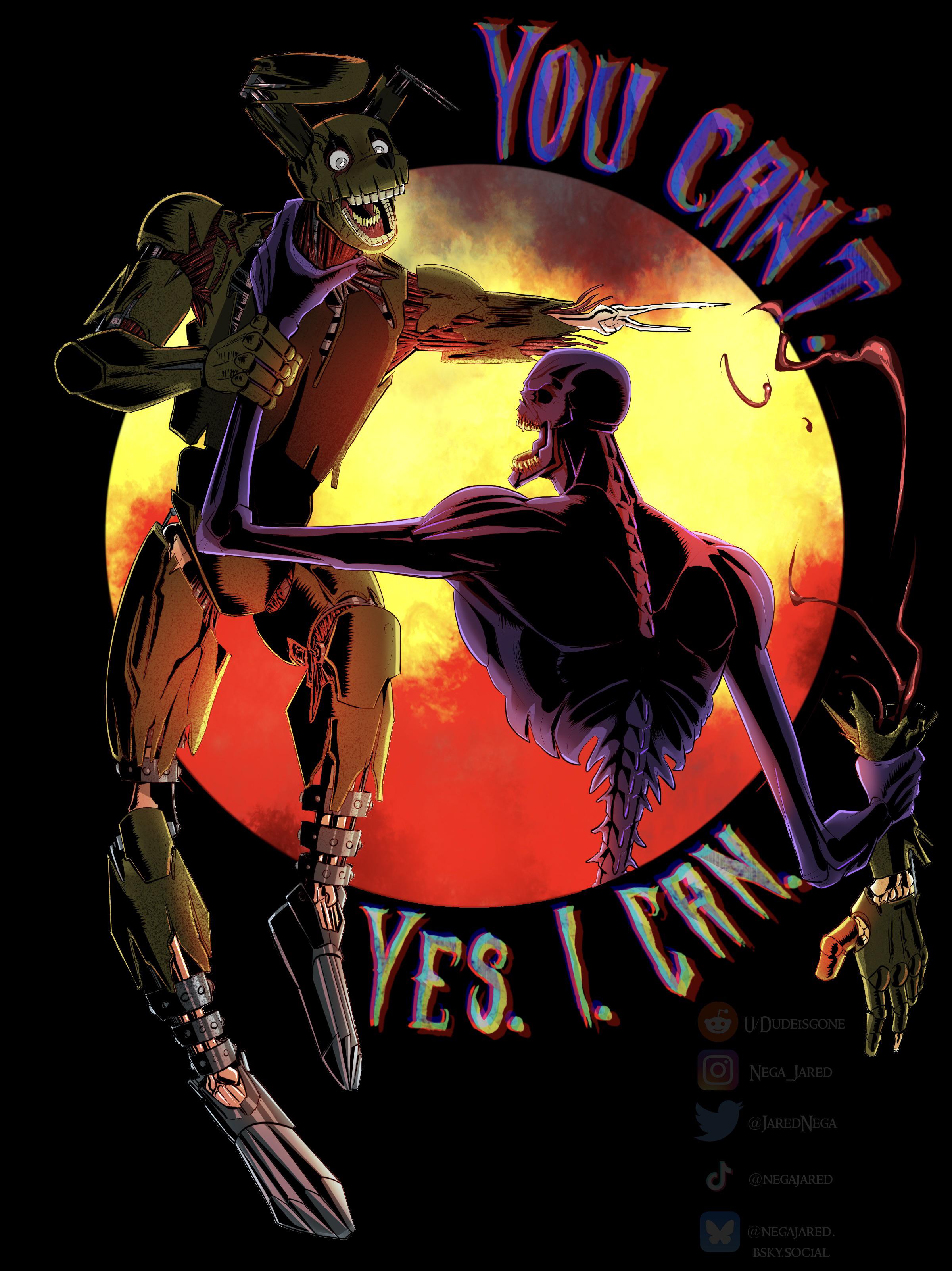 A defiant son. Happy FNAF 3 10th Anniversary. | Scrolller