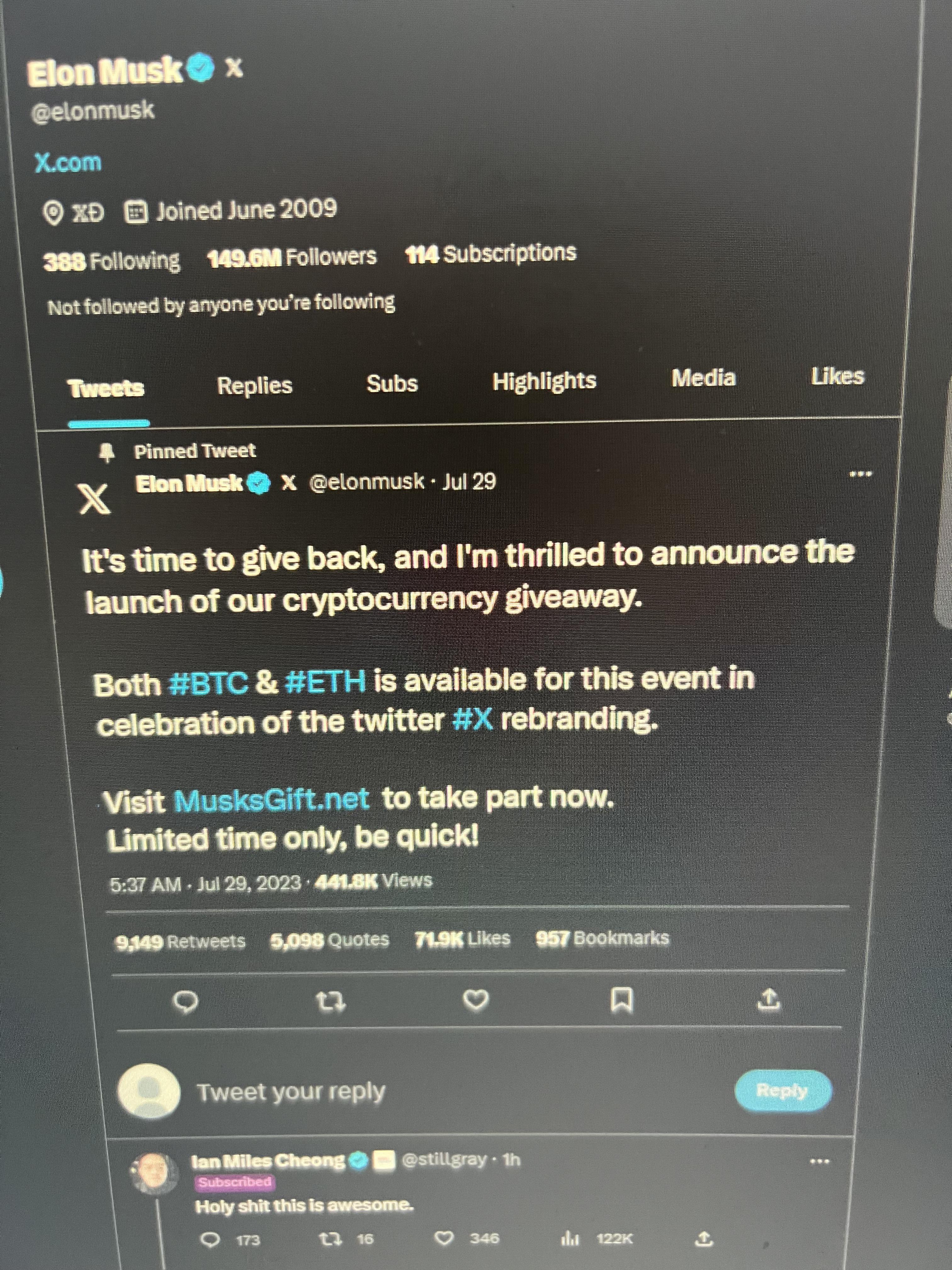 nobody thought something like this would happen | Scrolller