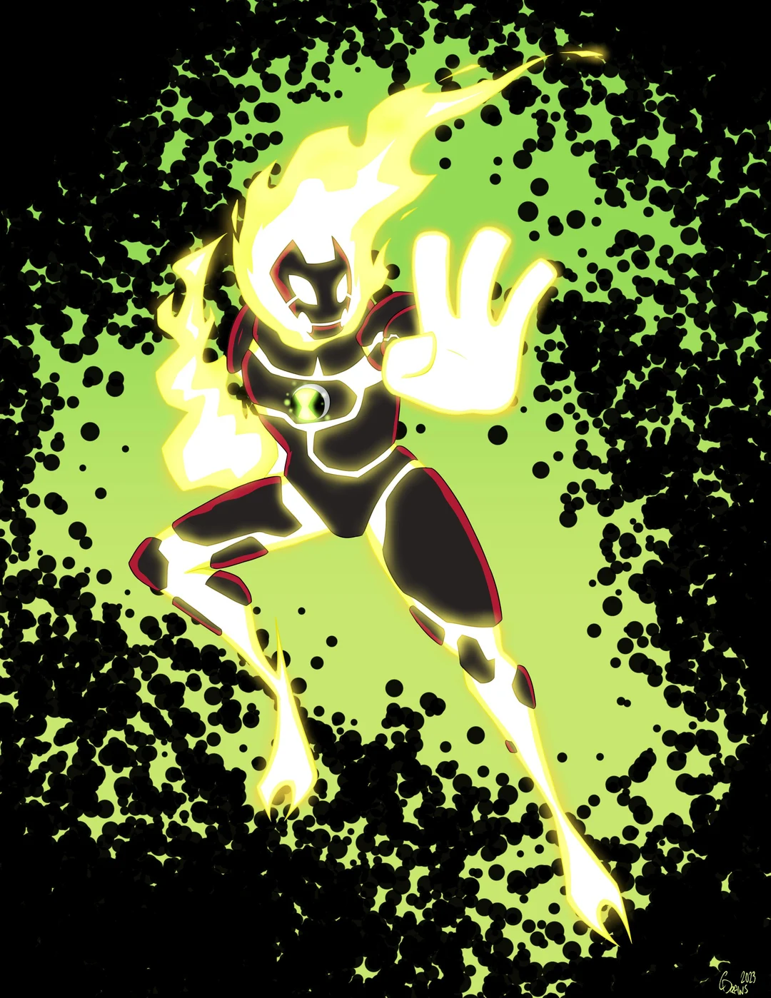 Heatblast drawing | Scrolller