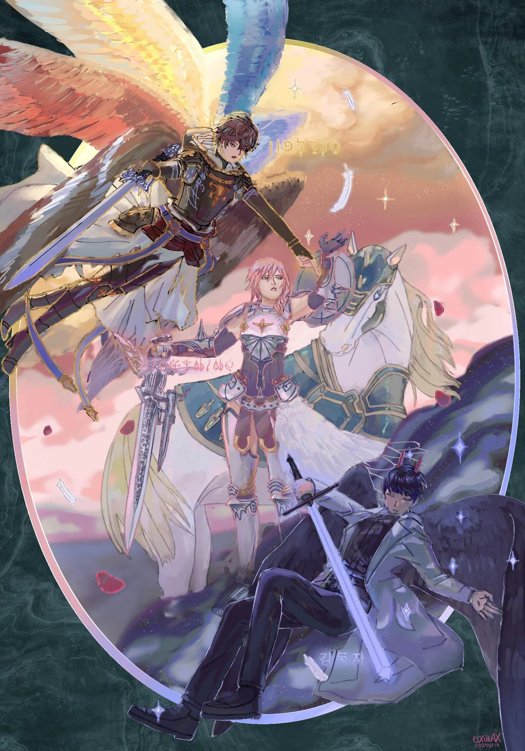 Fanart of some angels | Scrolller