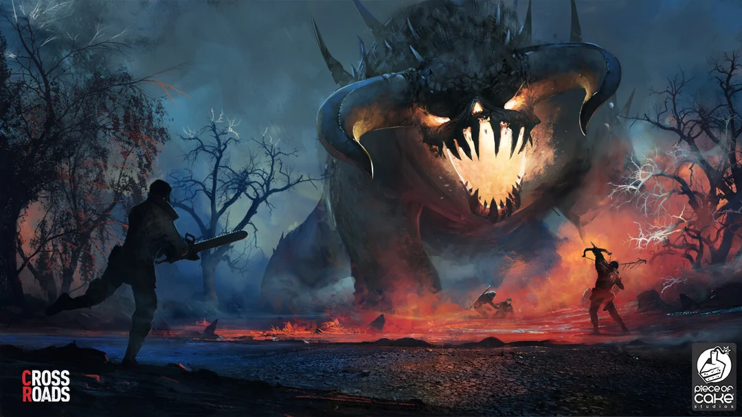 Crossroads - Key art by Paul Freland | Scrolller