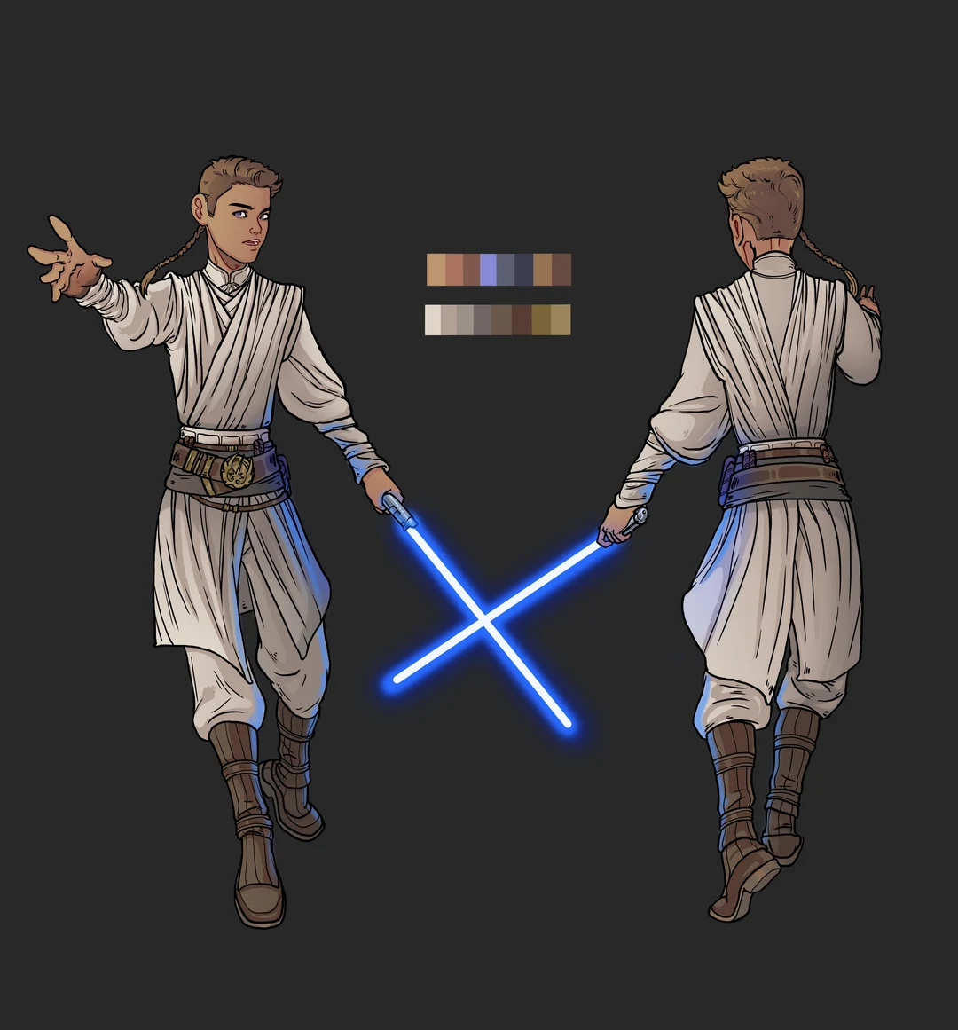 Padawan Anakin Skywalker by ghostpainters | Scrolller