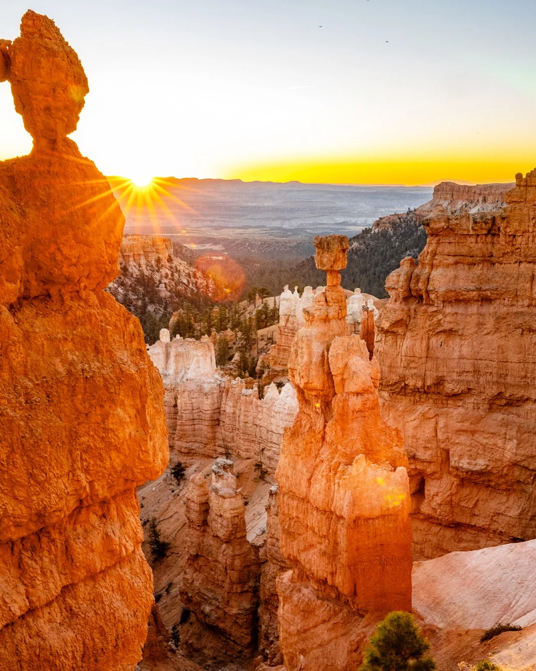 Bryce Canyon at sunrise [OC] 1067 × 1334 | Scrolller