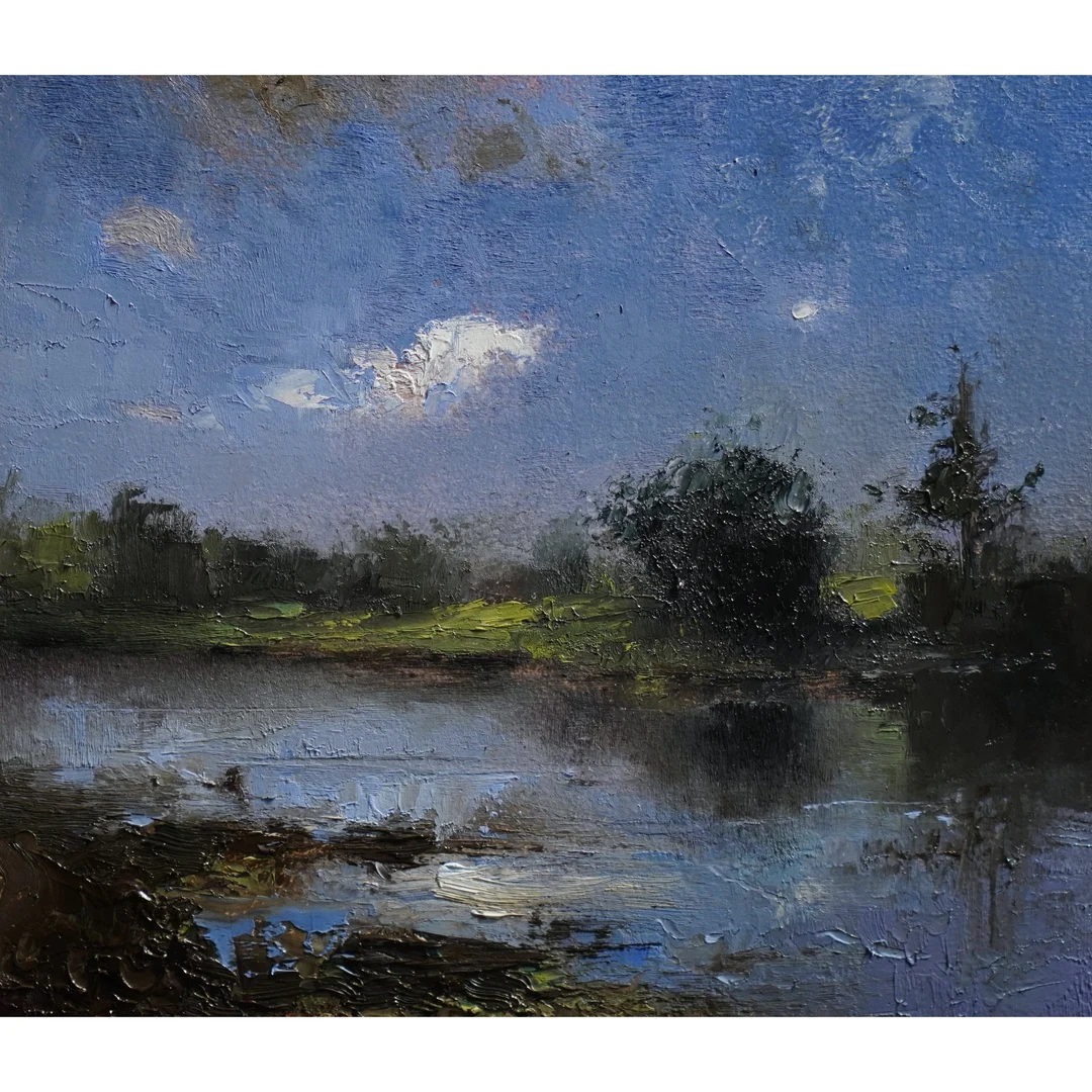 Summer Memories, Me, Oil, 2022 | Scrolller