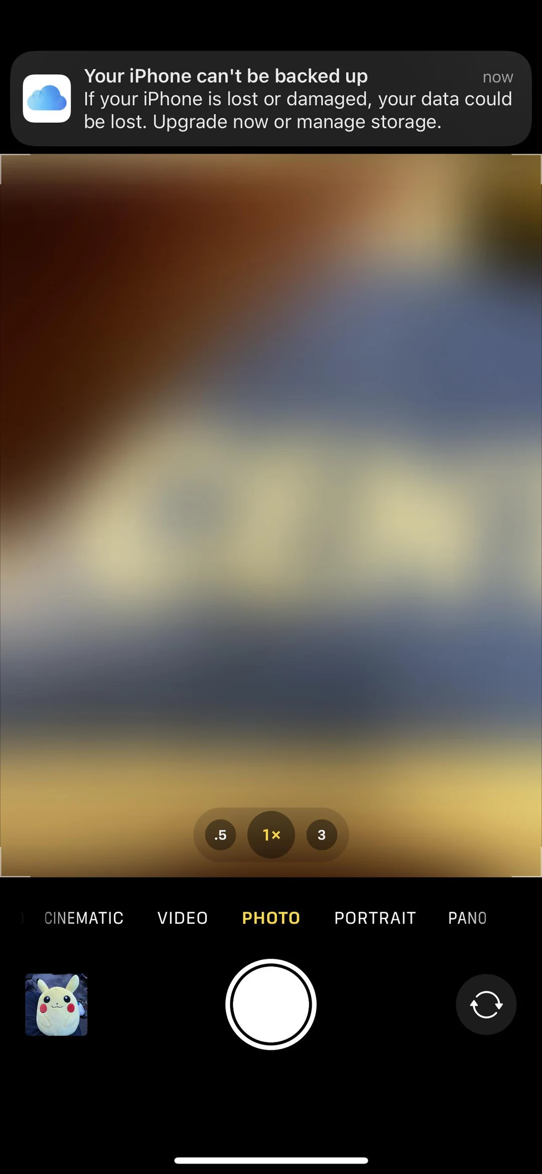 so in order to take more pictures i’d have to update my icloud storage? | Scrolller