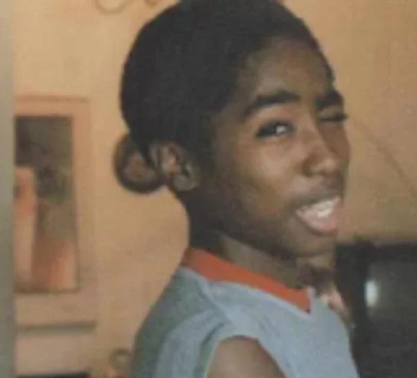 Tupac Shakur as a young kid in 1983 | Scrolller