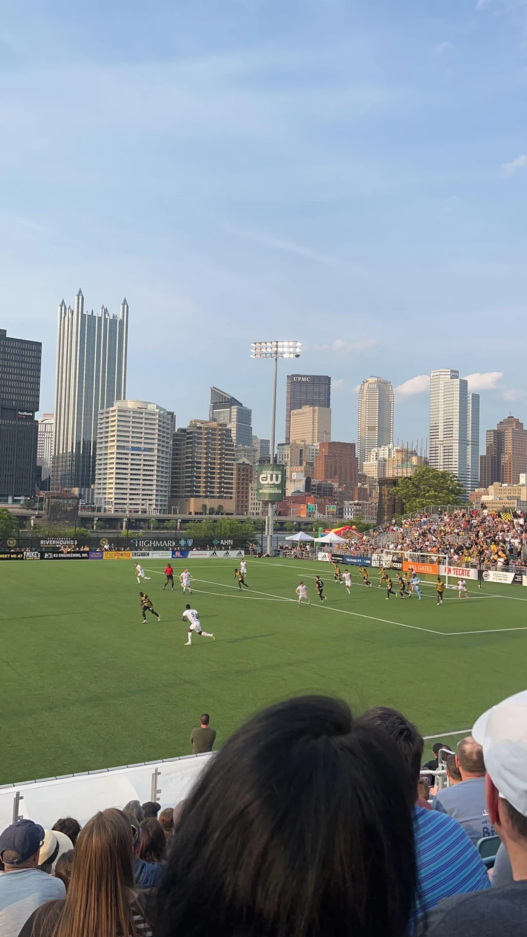 Pittsburgh PA, from a local stadium | Scrolller