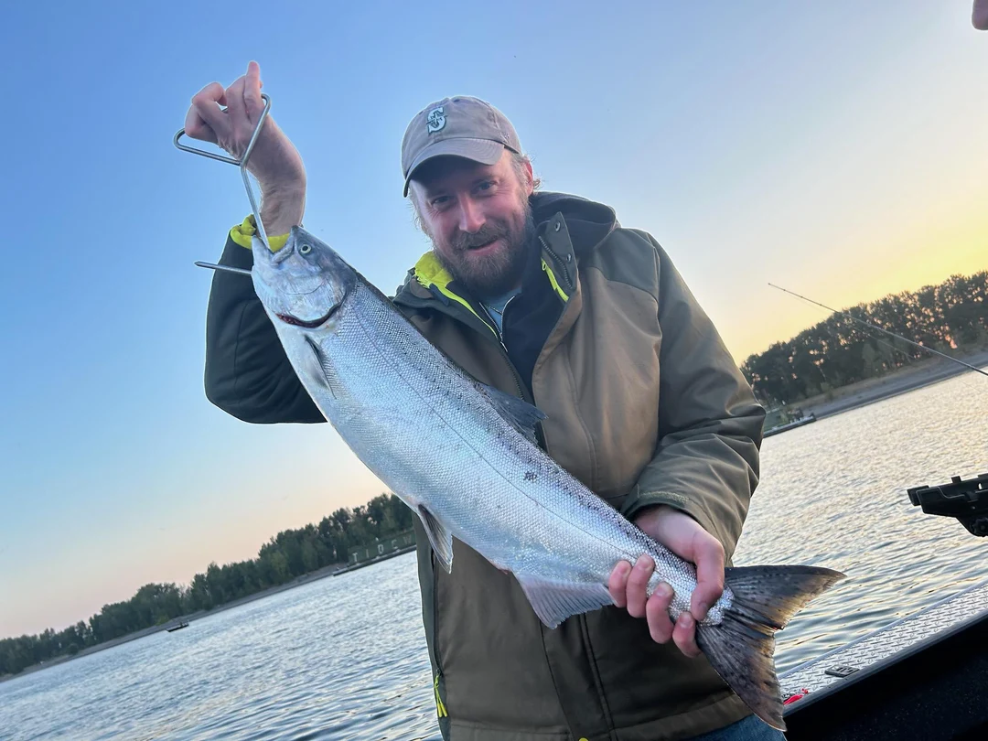 Finally got my first salmon! | Scrolller