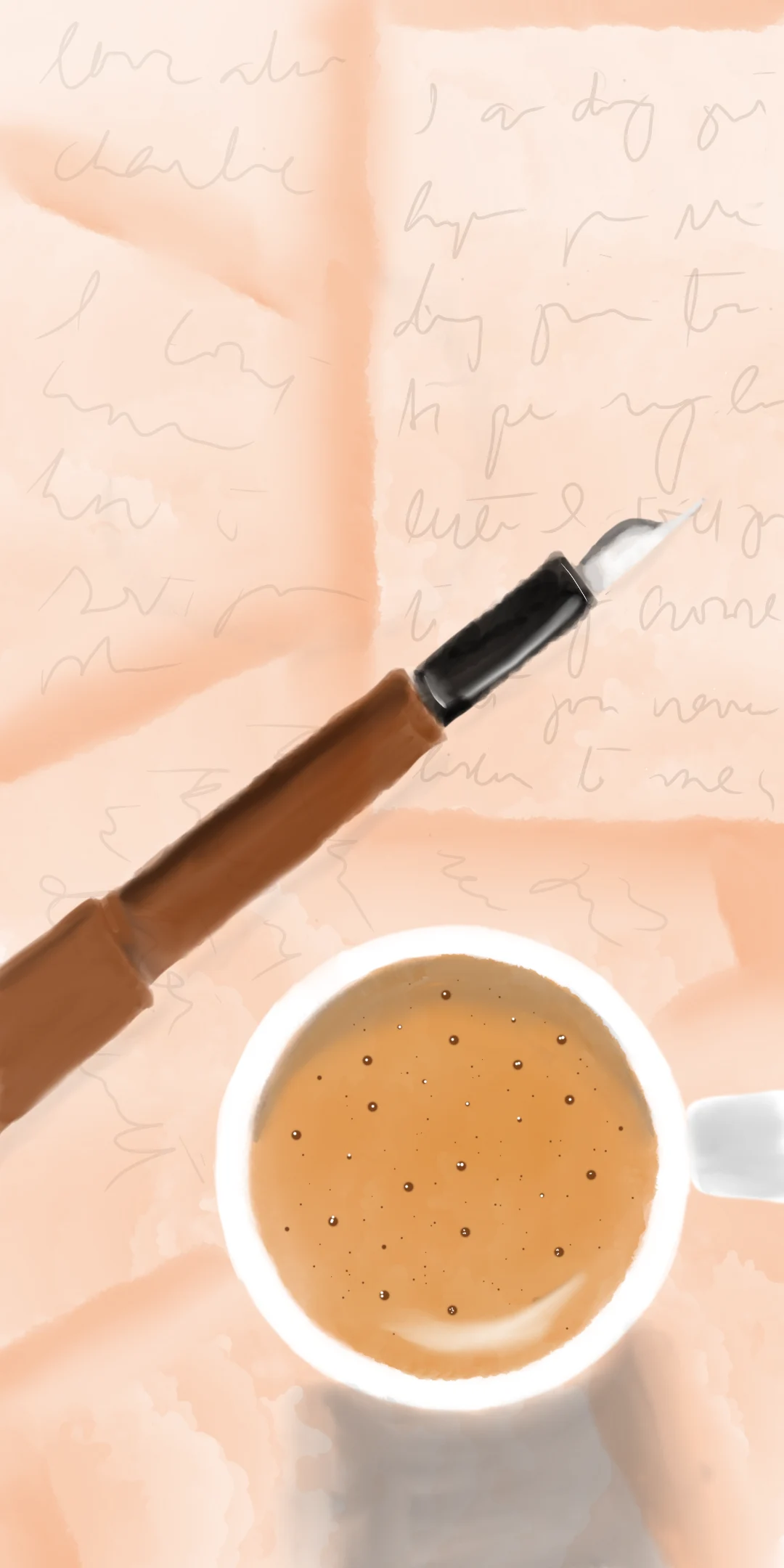 tea & letters, Me, digital, 2022 | Scrolller