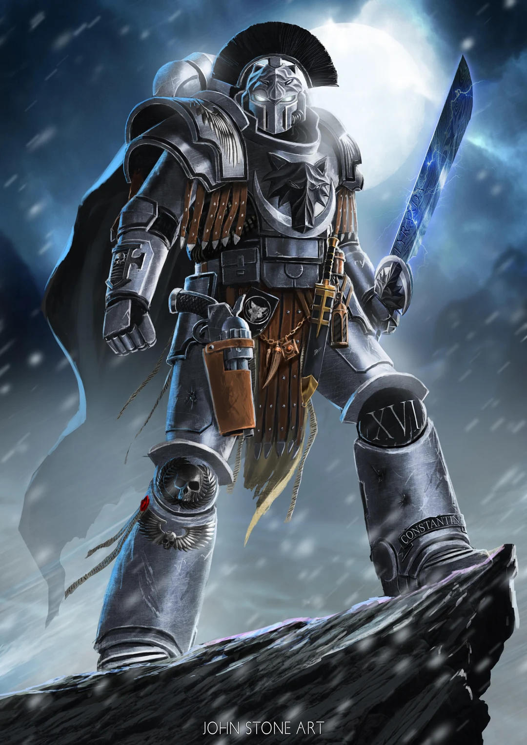 Constantine Hoyal (Art by John Stone) | Scrolller