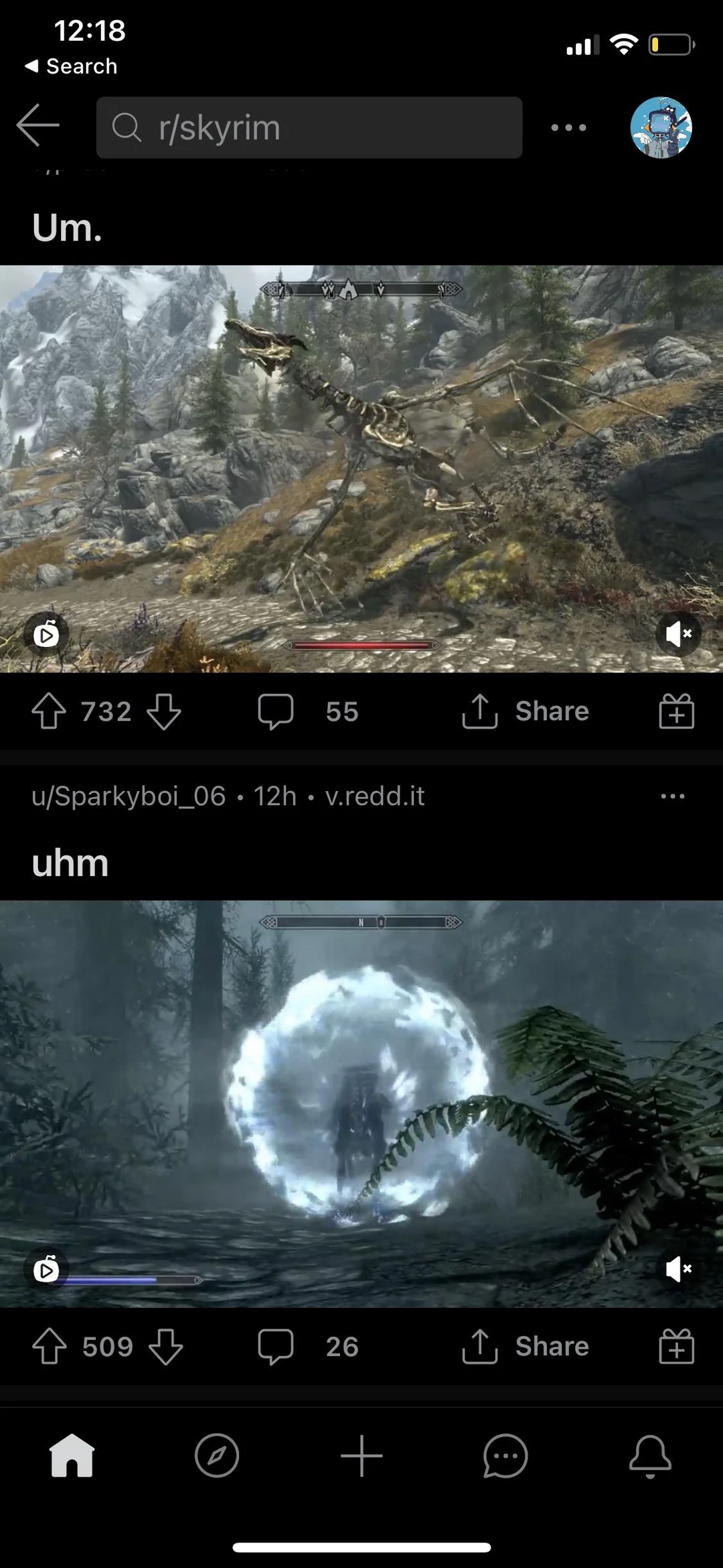 “Define Skyrim in one word “ | Scrolller