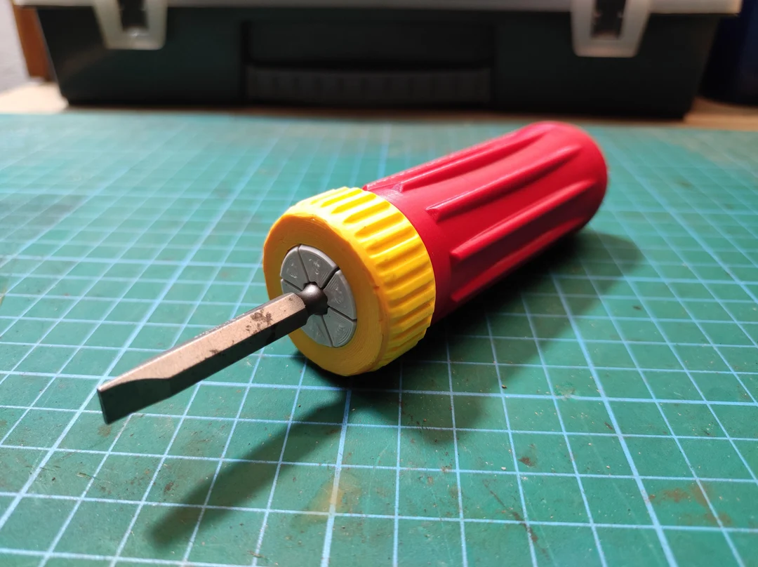 3d printed collet screwdriver | Scrolller