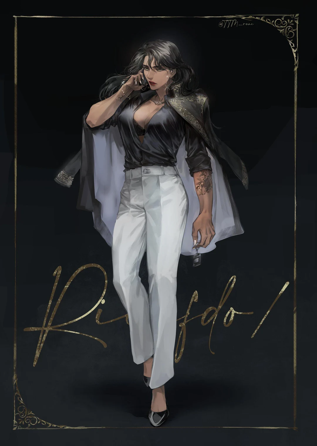 Stylish Badass Babe (by tatam) [Original] | Scrolller