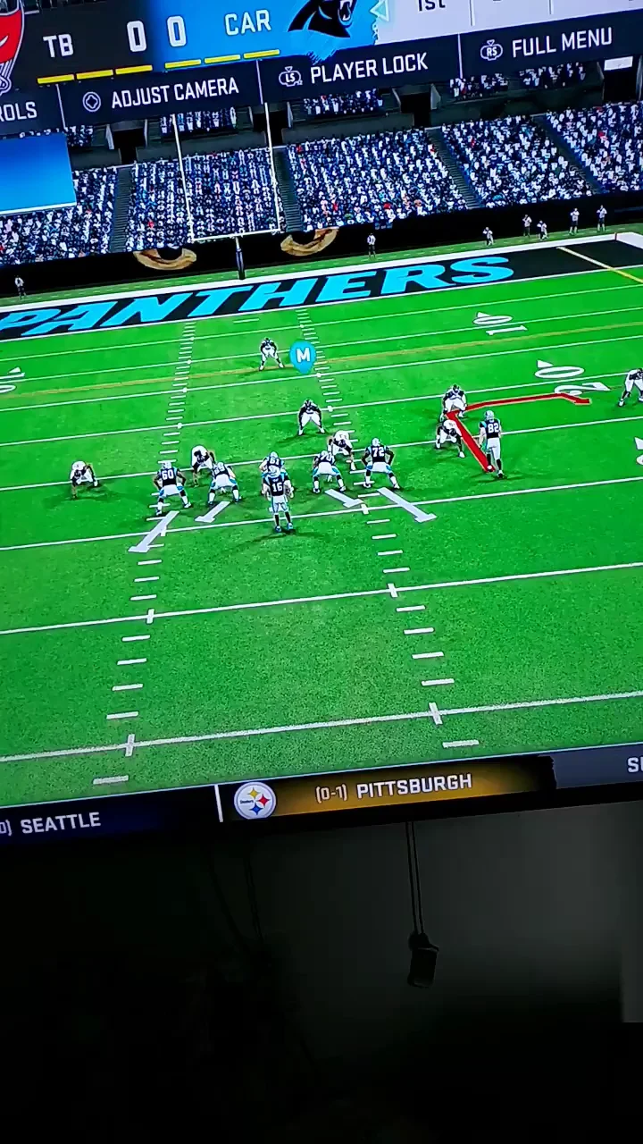 Classic all madden the worst thing is the bucs d is trash but because its a divisional rivalry ...