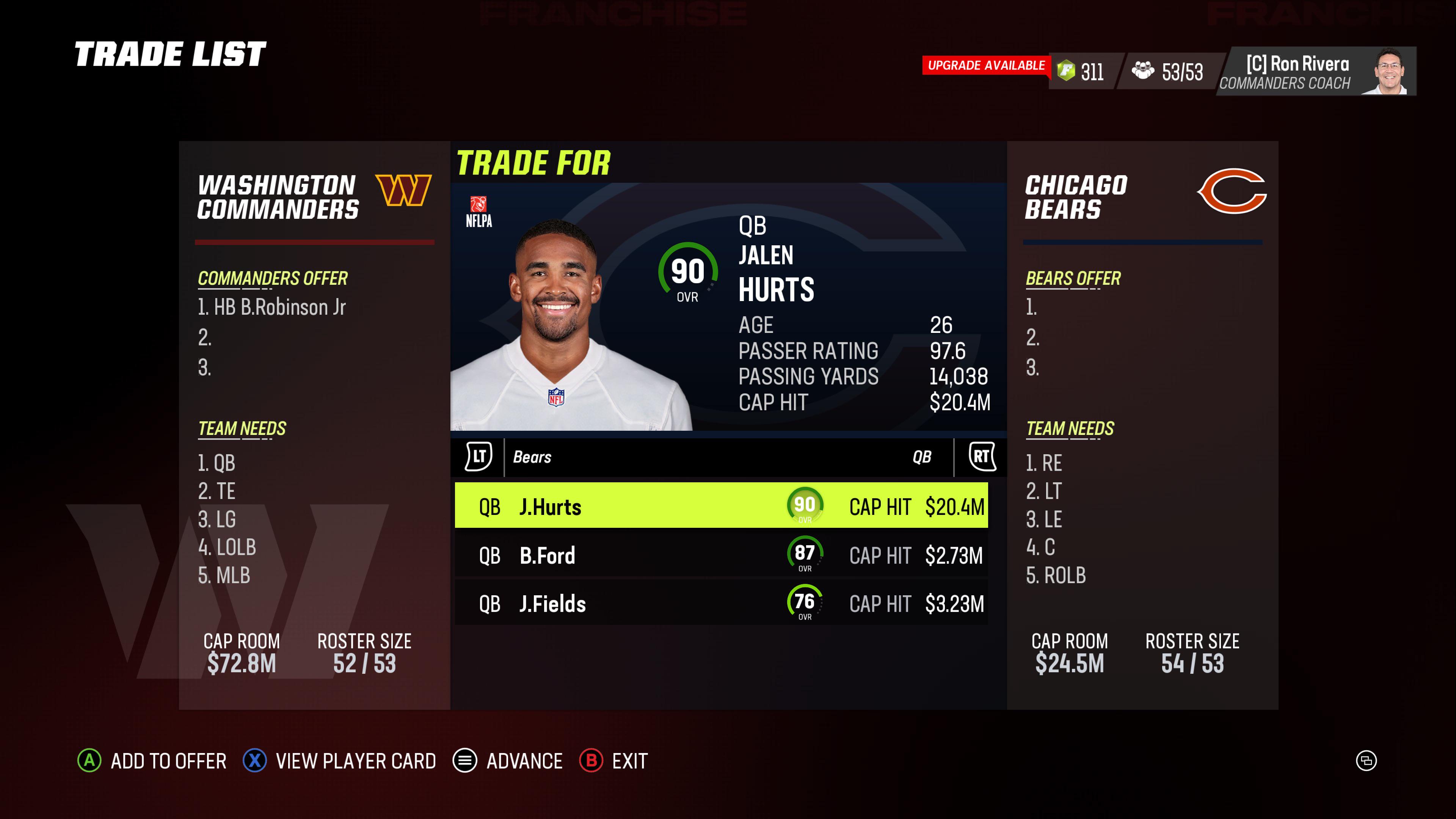 Madden Roster building logic is something else | Scrolller