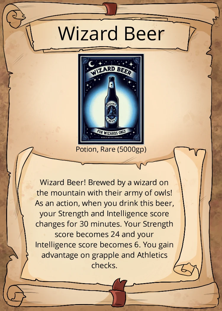 Wizard Beer! | Scrolller