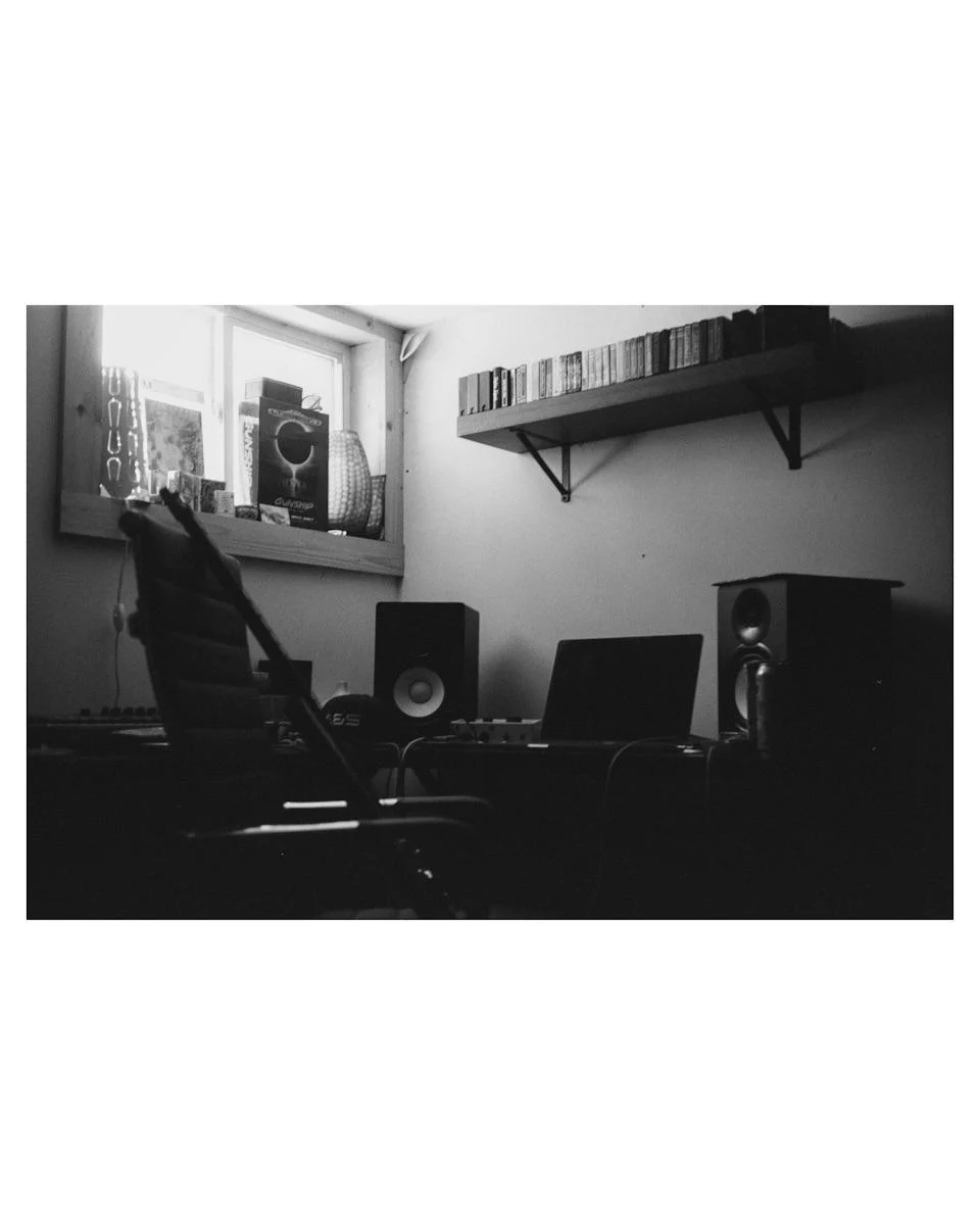 My attic turned into a creative spot. On film - Rollei 35 S | Scrolller