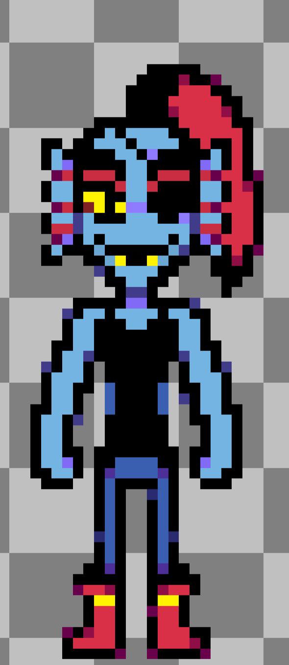 Undyne but better (in my opinion) | Scrolller