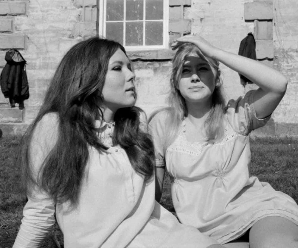 Dame Diana Rigg and Dame Helen Mirren, 1968 | Scrolller