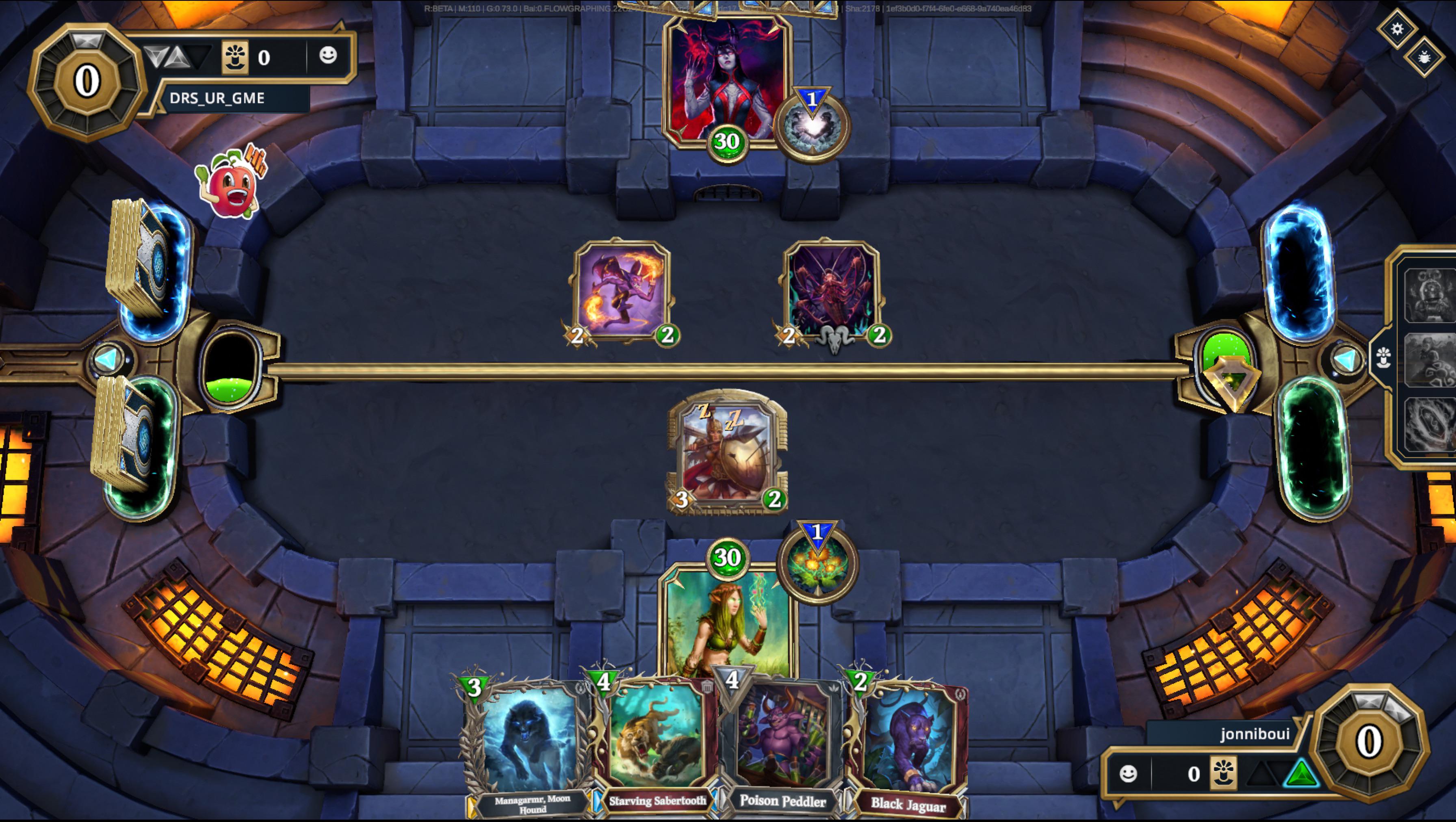 Playing Gods Unchained and came across a fellow ape! DRS🟣 | Scrolller