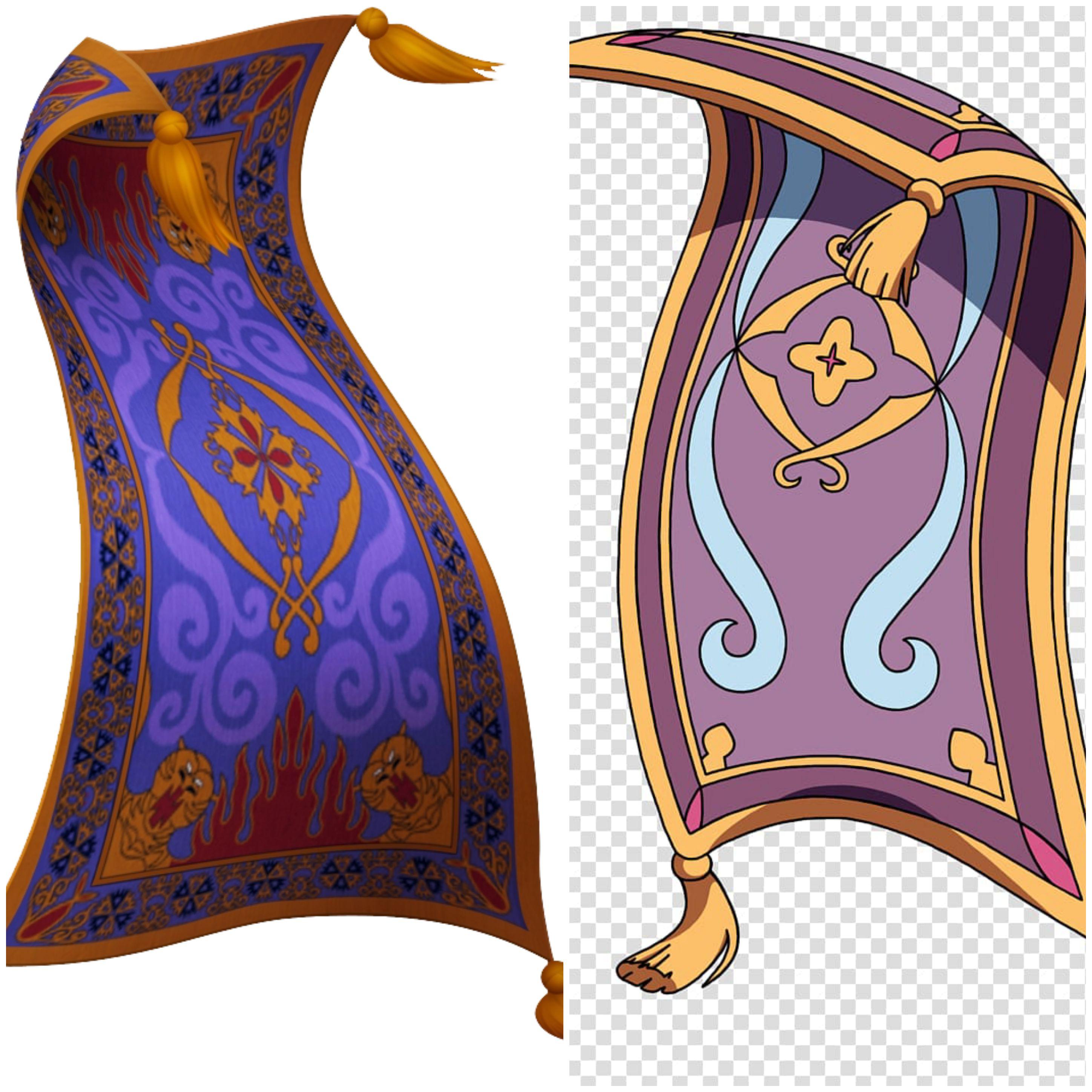 Carpet from "Aladdin" compared to Carpet from the straight-to-home ...