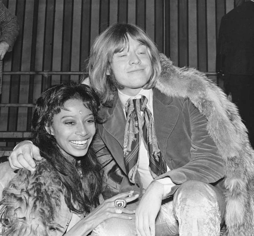 Donyale Luna and Brian Jones 60s | Scrolller