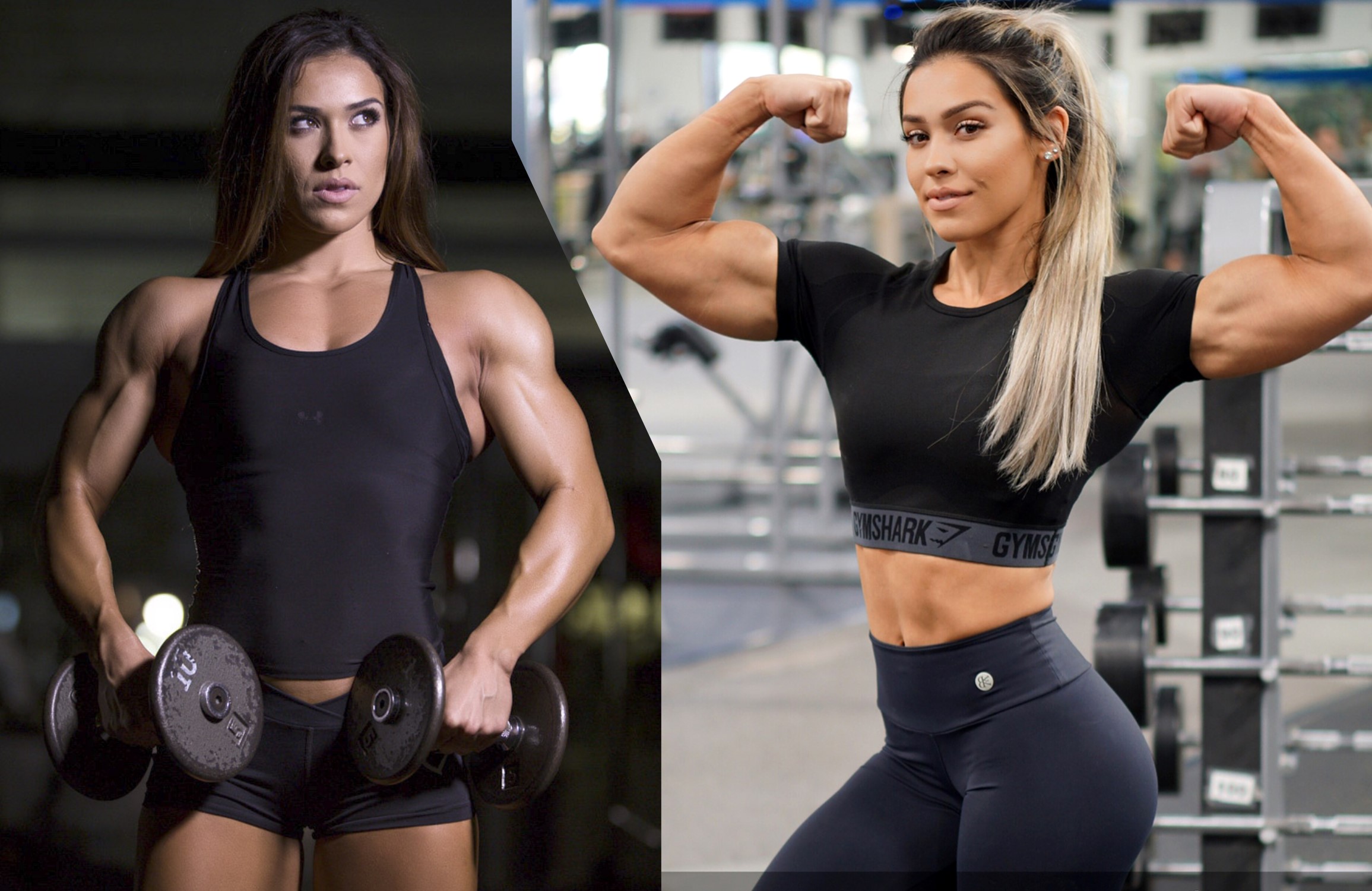 Weight lifter and fitness model Cass Martin | Scrolller