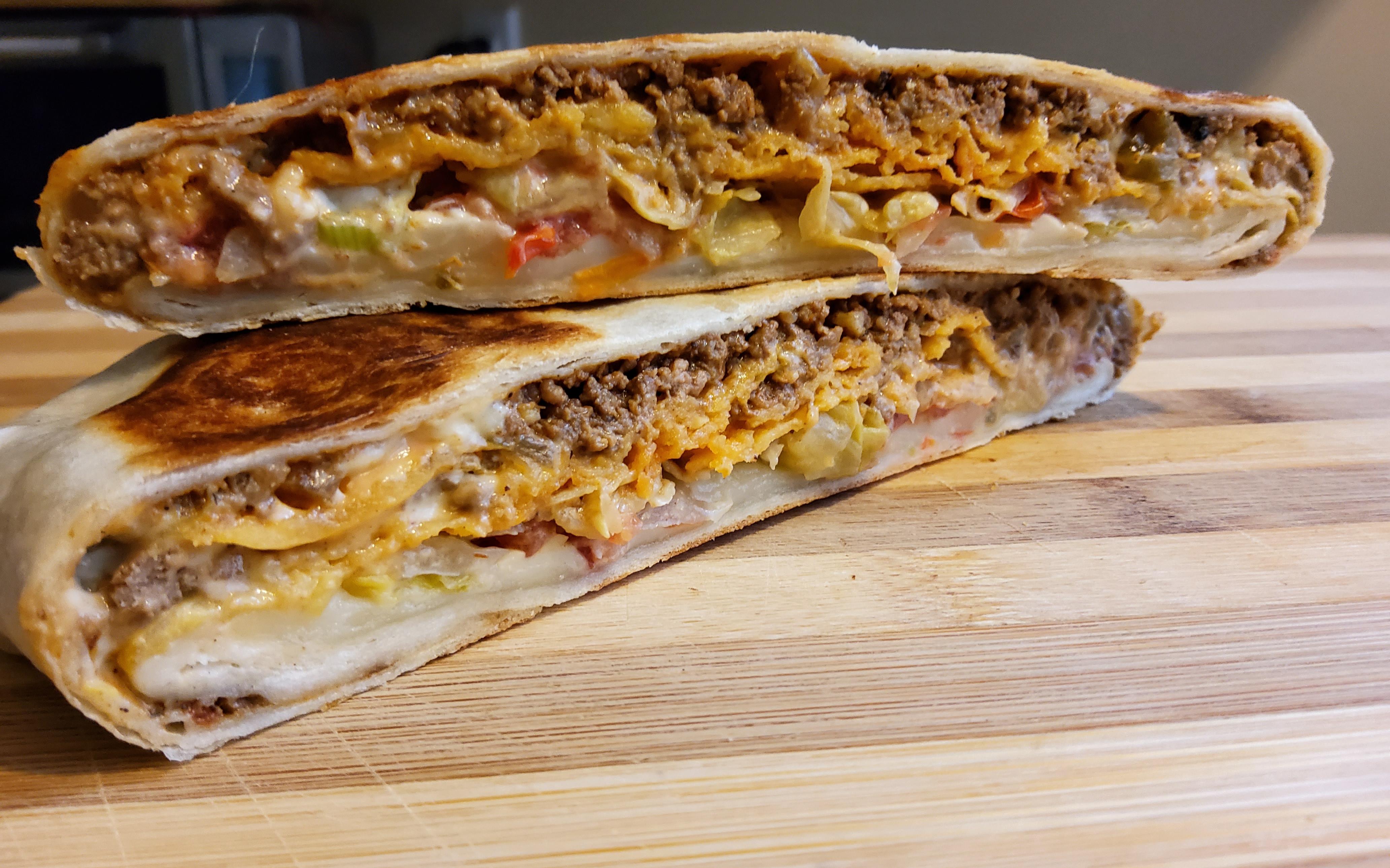 Doritos Crunchwrap Supreme [Homemade] | Scrolller