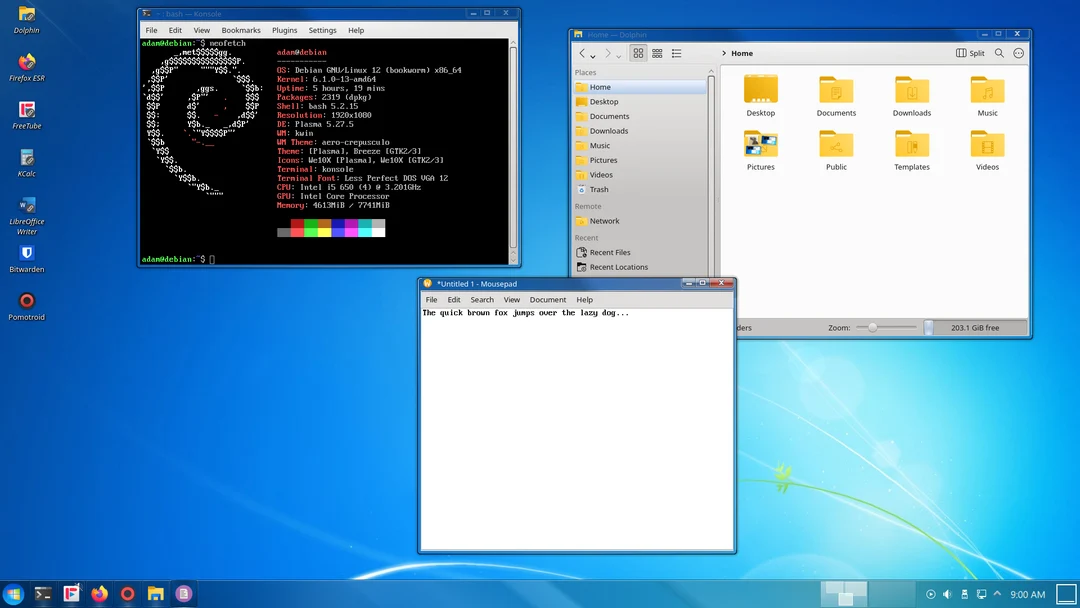 [KDE] The last Windows I ever used was 7. This was peak UI for me, it was all downhill from here ...