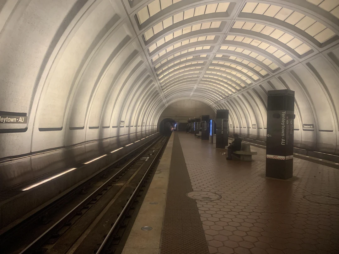 One of Washington DC’s cavernous metro stations | Scrolller