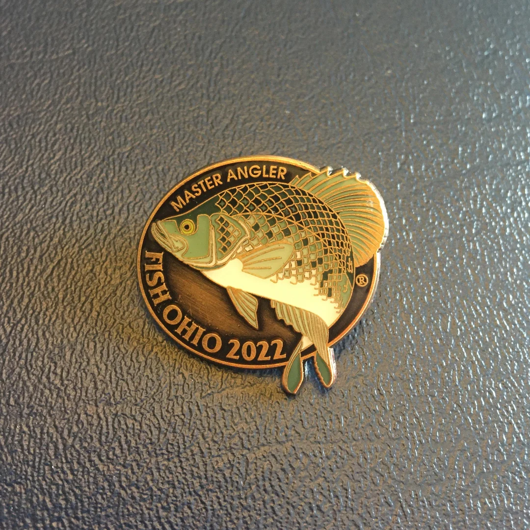 Finally got the Fish Ohio master angler pin! | Scrolller