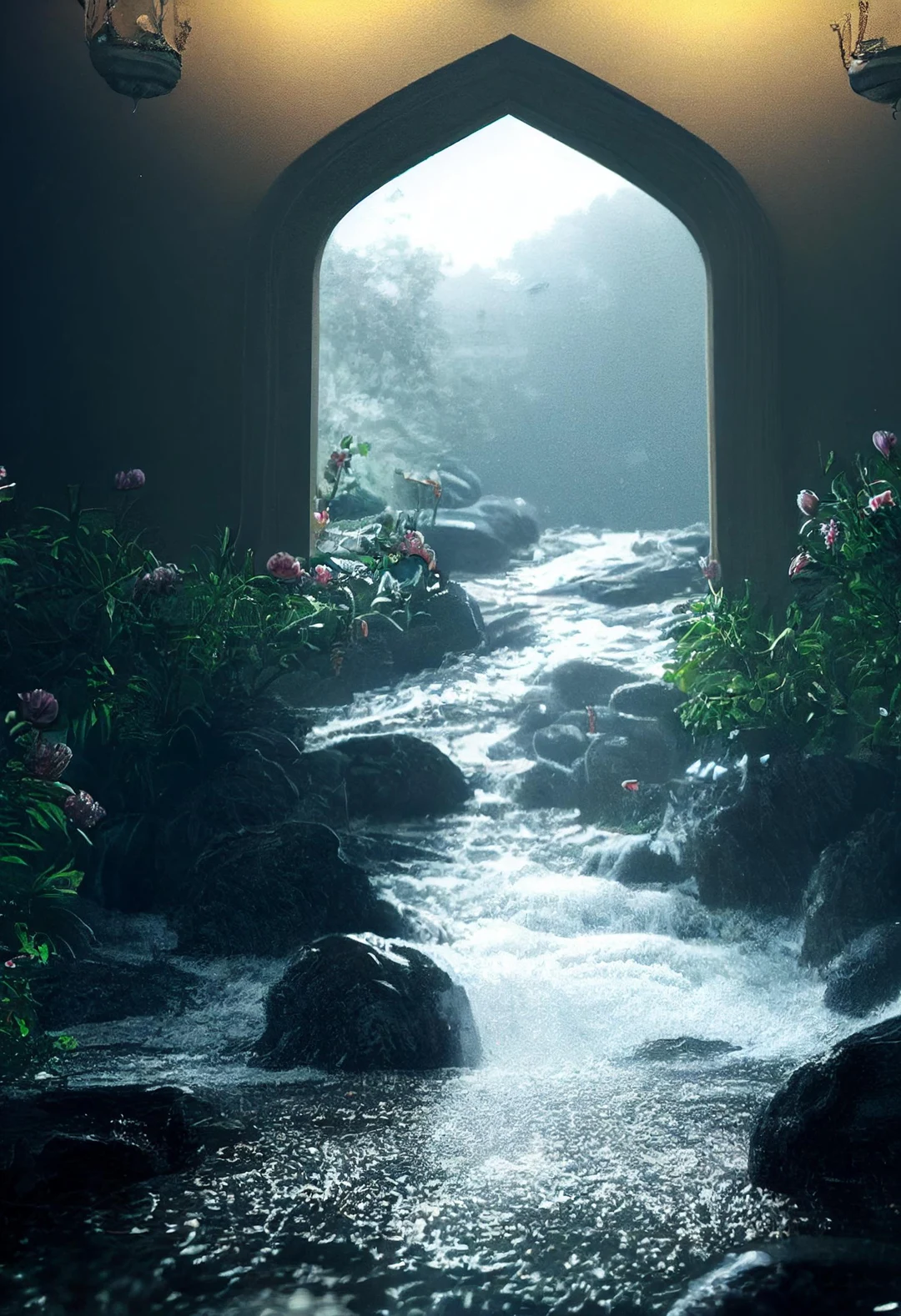 Rumi’s abandoned abode, me, digital, 2022 | Scrolller