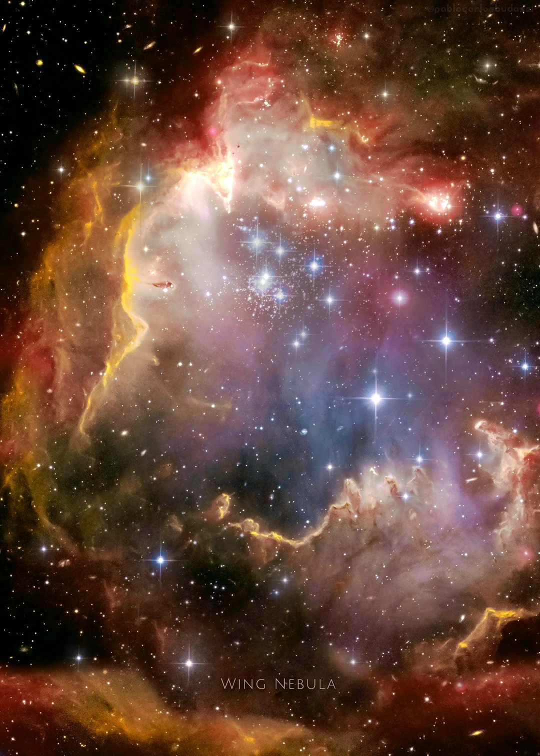 Wing nebula (part 1) | Scrolller