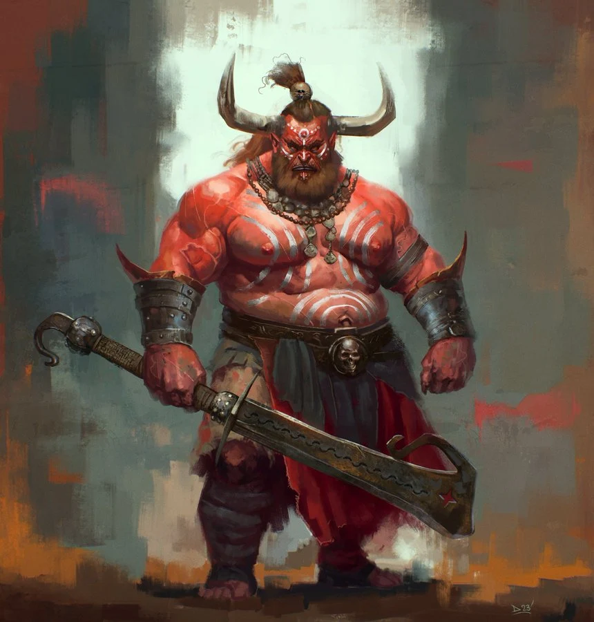 Red Ogre by Dariusz Kieliszek | Scrolller