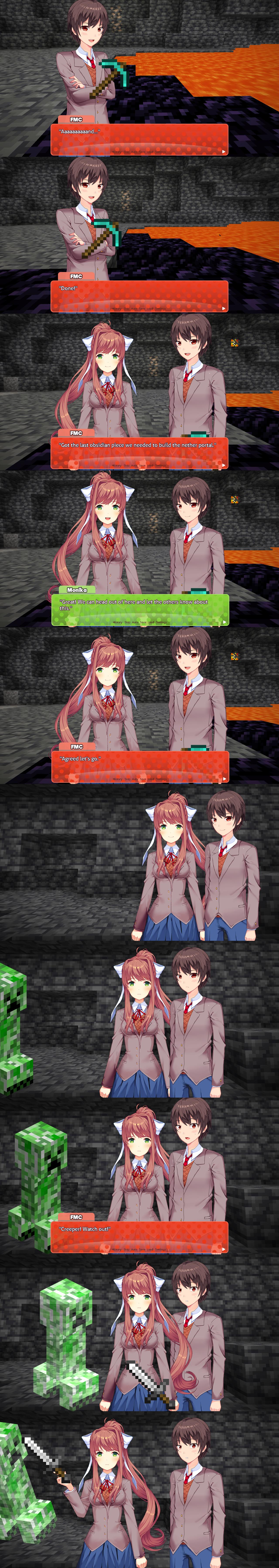 DDLC: The Dokis in... Minecraft! (Chapter 13) | Scrolller