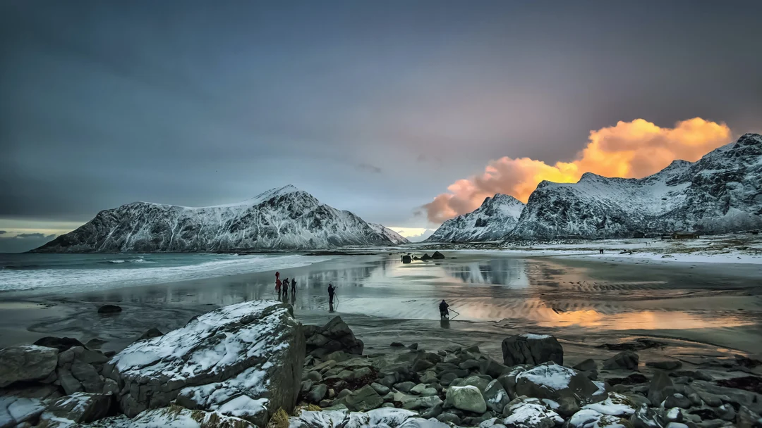 Snow Capped Mountains During Daytime [3840x2160] | Scrolller