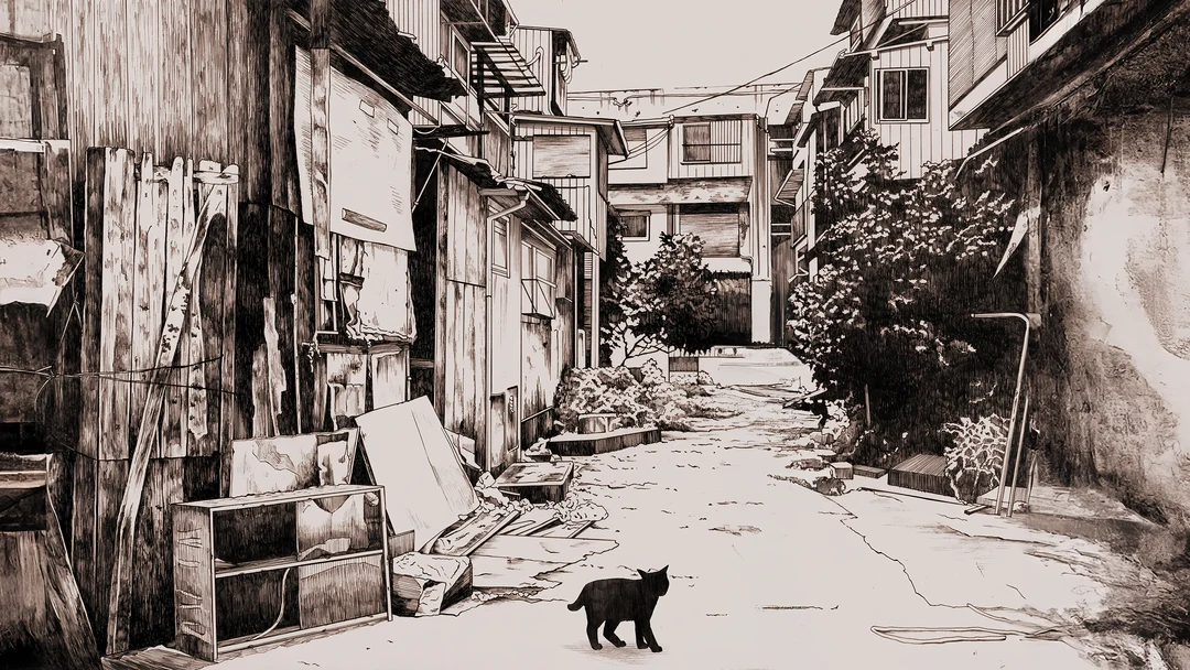 Monochrome Messy Streets [3840x2160] | Scrolller